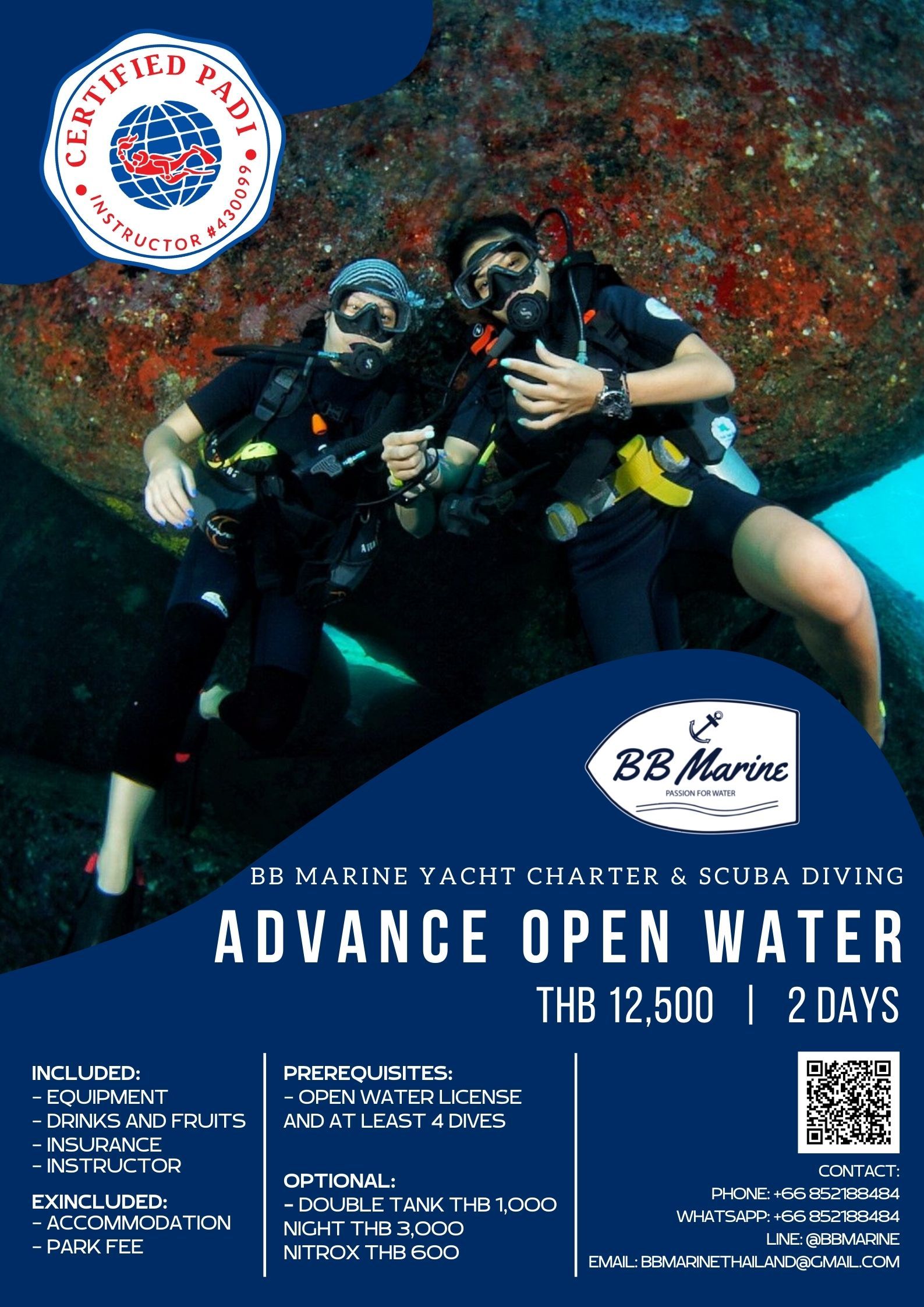 Course Details Advance Open Water – Krabi Scuba Club