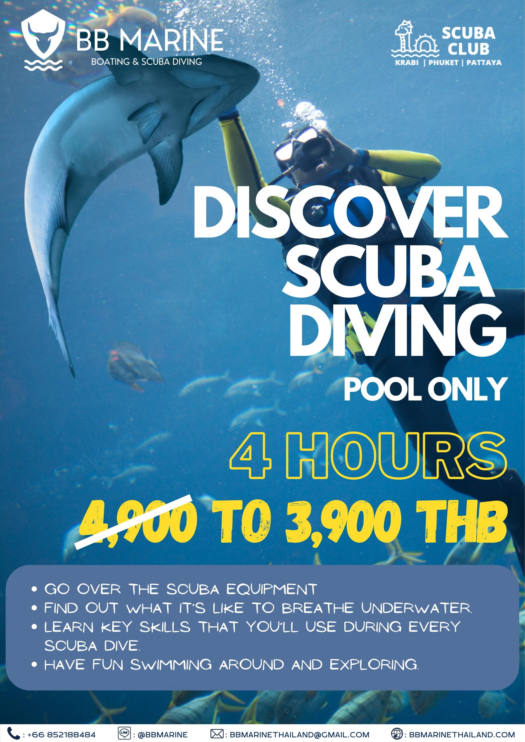 Course Details Discover Scuba Diving – Krabi Scuba Club